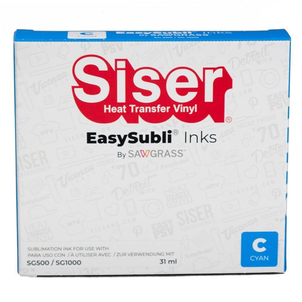 Siser EasySubli UHD ink for Sawgrass SG500 & SG1000 - CYAN